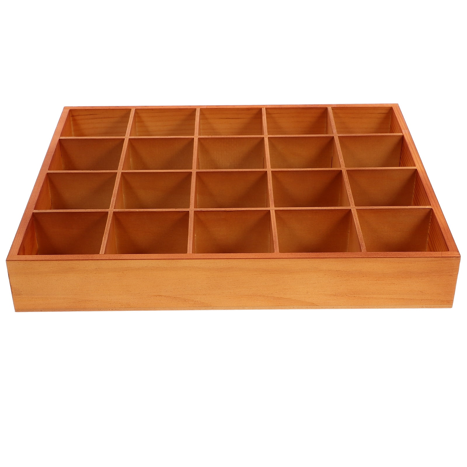 UPKOCH Wooden Sorting Tray Wood Divided Organizer Wooden Section Box ...