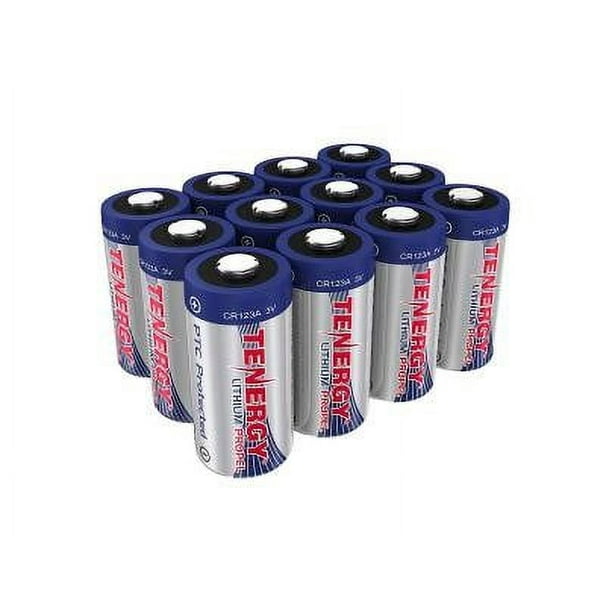 Tenergy 12-Pack Tenergy 3V 1400mAh Propel Lithium Primary Batteries ...