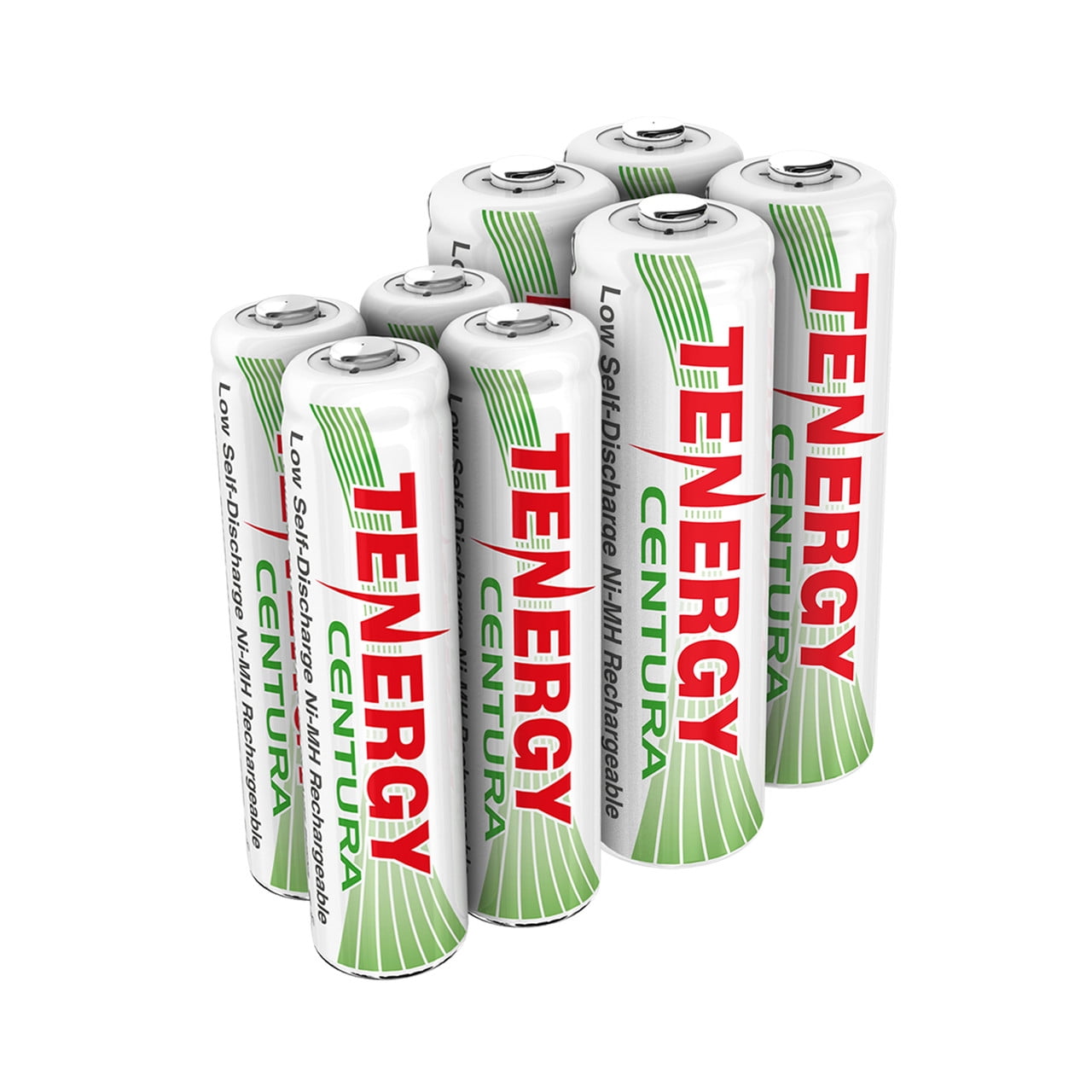 Tenergy Centura Rechargeable Batteries Combination, 1.2V NiMH Battery ...