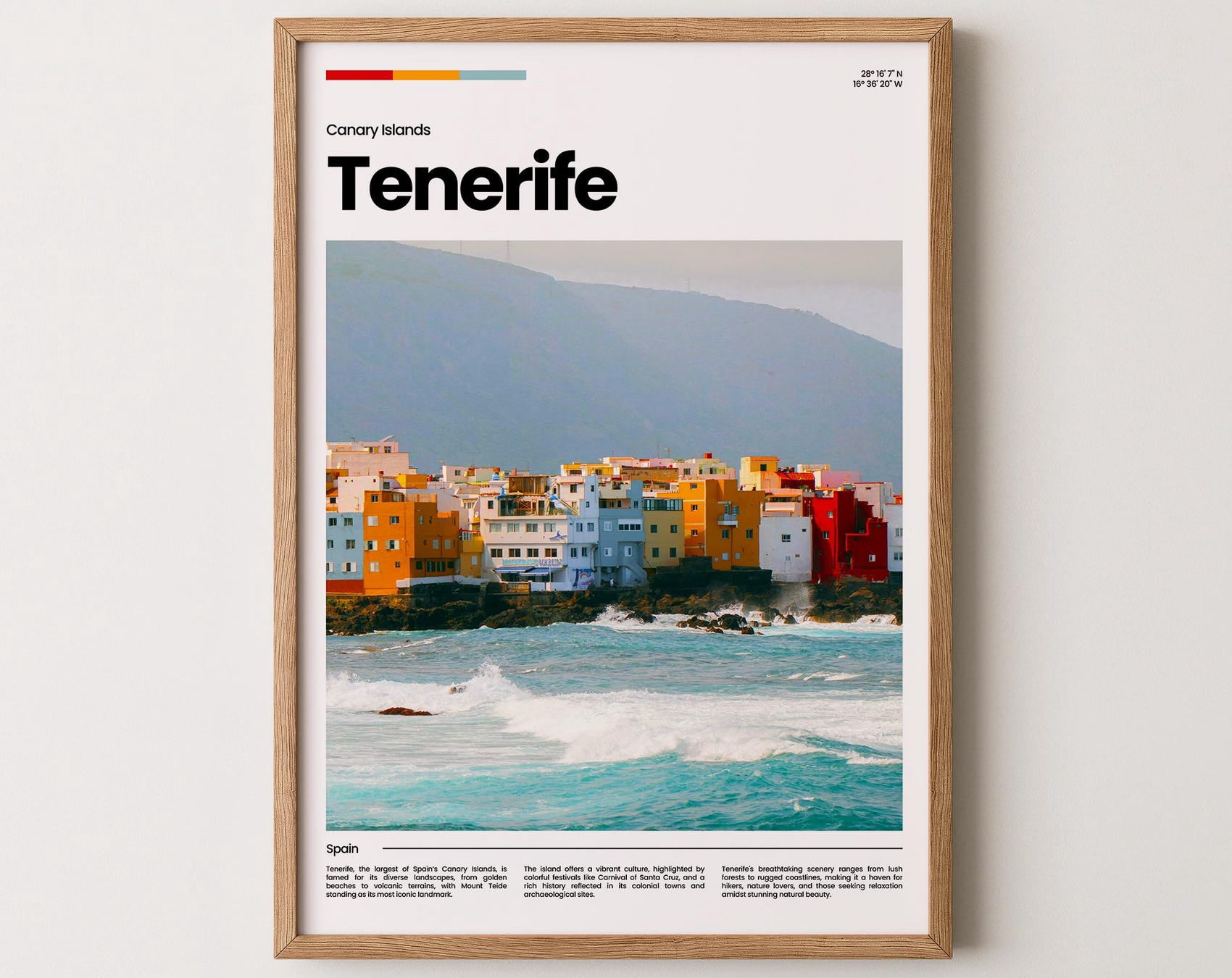 Tenerife Poster, Tenerife Print, Tenerife Photo, Tenerife Art, Canary ...