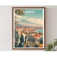 Tenerife Spain Retro Travel Mid Century Modern Vintage Canary Island ...