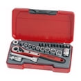 Teng Tools 24 Piece 1/4 Inch Drive 6 Point Metric Regular/Shallow ...