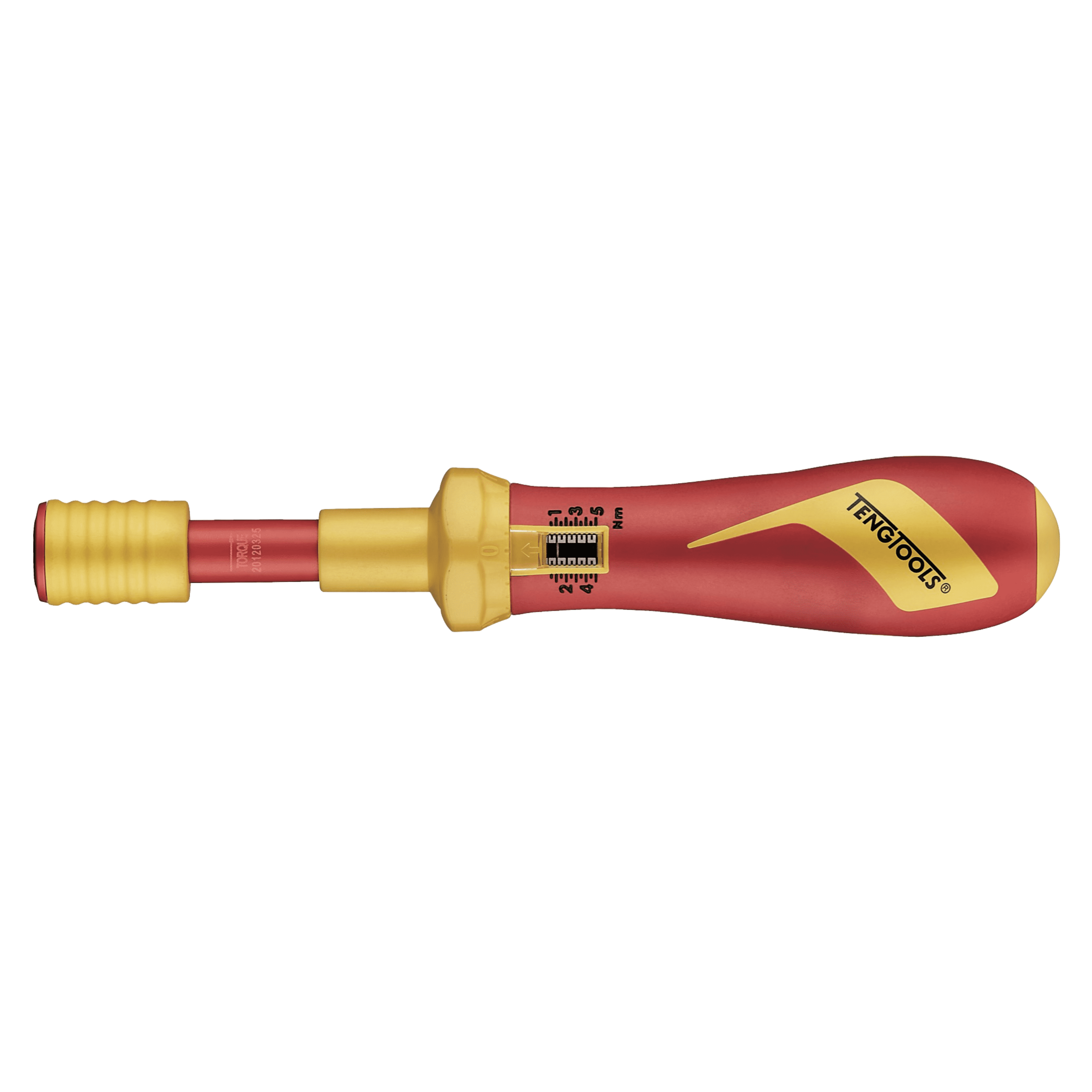 Teng Tools 1/4 Inch Drive 1000 Volt Insulated Torque Screwdriver 1-5Nm ...