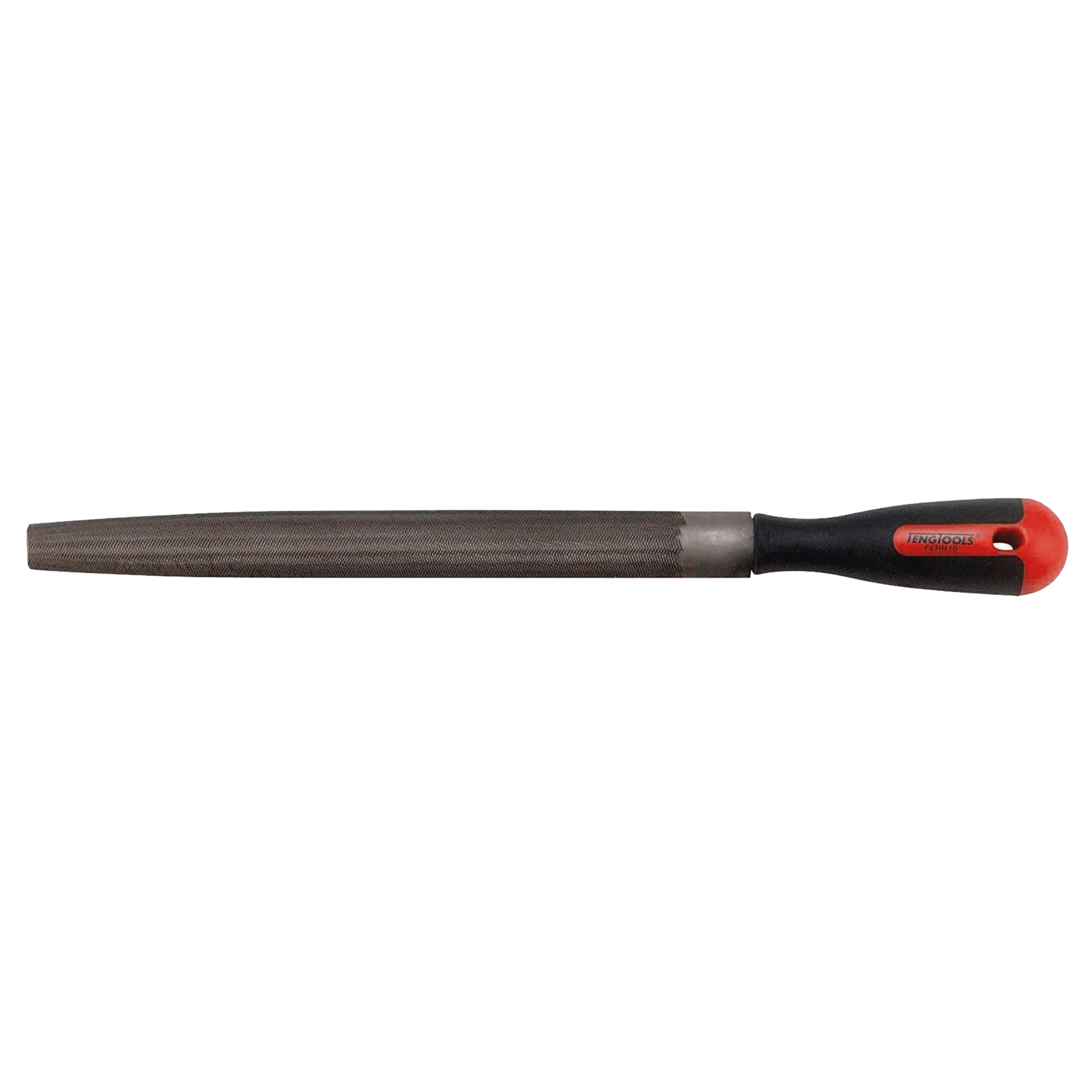 Teng Tools 10 Inch 2nd Cut Half Round Type 2nd Cut Hand File - FLHR10 ...
