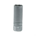 Teng Tools 18mm 1/2 Inch Drive 6 Point Spark Plug Socket With Rubber ...