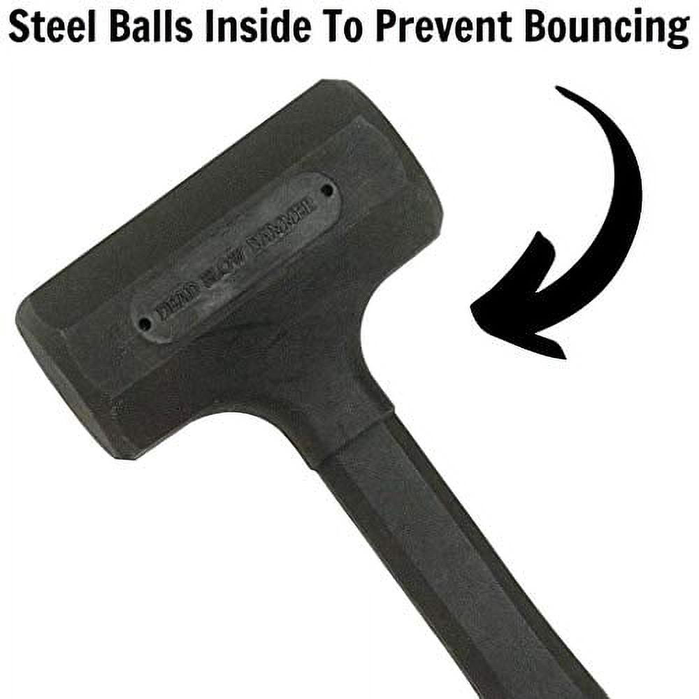 Teng Tools 2 Pound Black Rubber Soft Face Non Sparking/Marring Dead ...