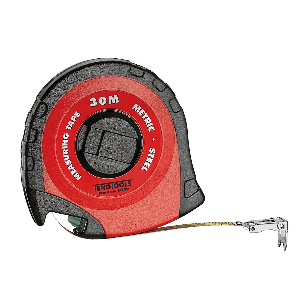 Teng Tools 30 Metre 98 Foot Metric and SAE Measuring Tape - MT30 ...