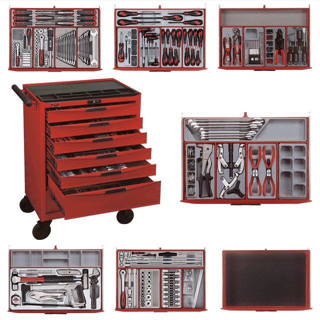 Teng Tools 491 Piece Complete Mixed Mechanics General Hand Tool Kit + 1 ...