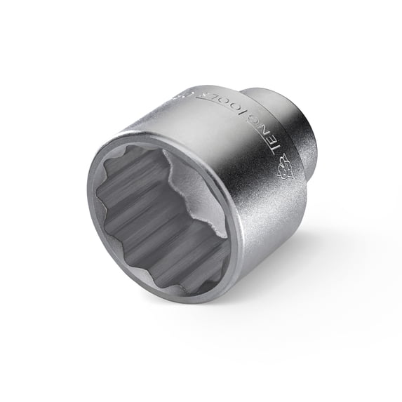 Teng Tools 58MM 1 Inch Drive 12 Point Metric Shallow Chrome Vanadium ...
