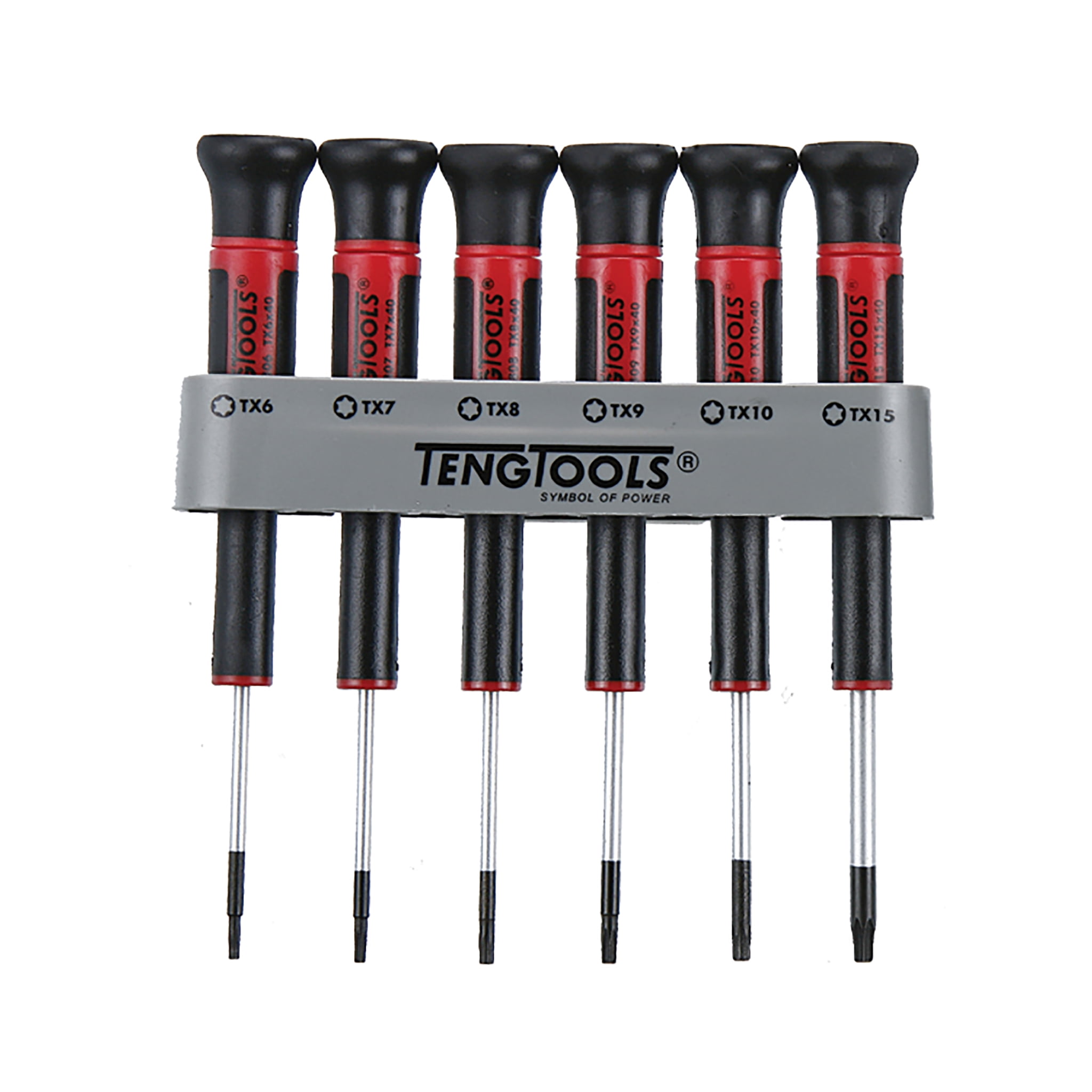 Teng Tools 6 Piece TX Type Mini Screwdriver Set - MDM706TX - Walmart.com