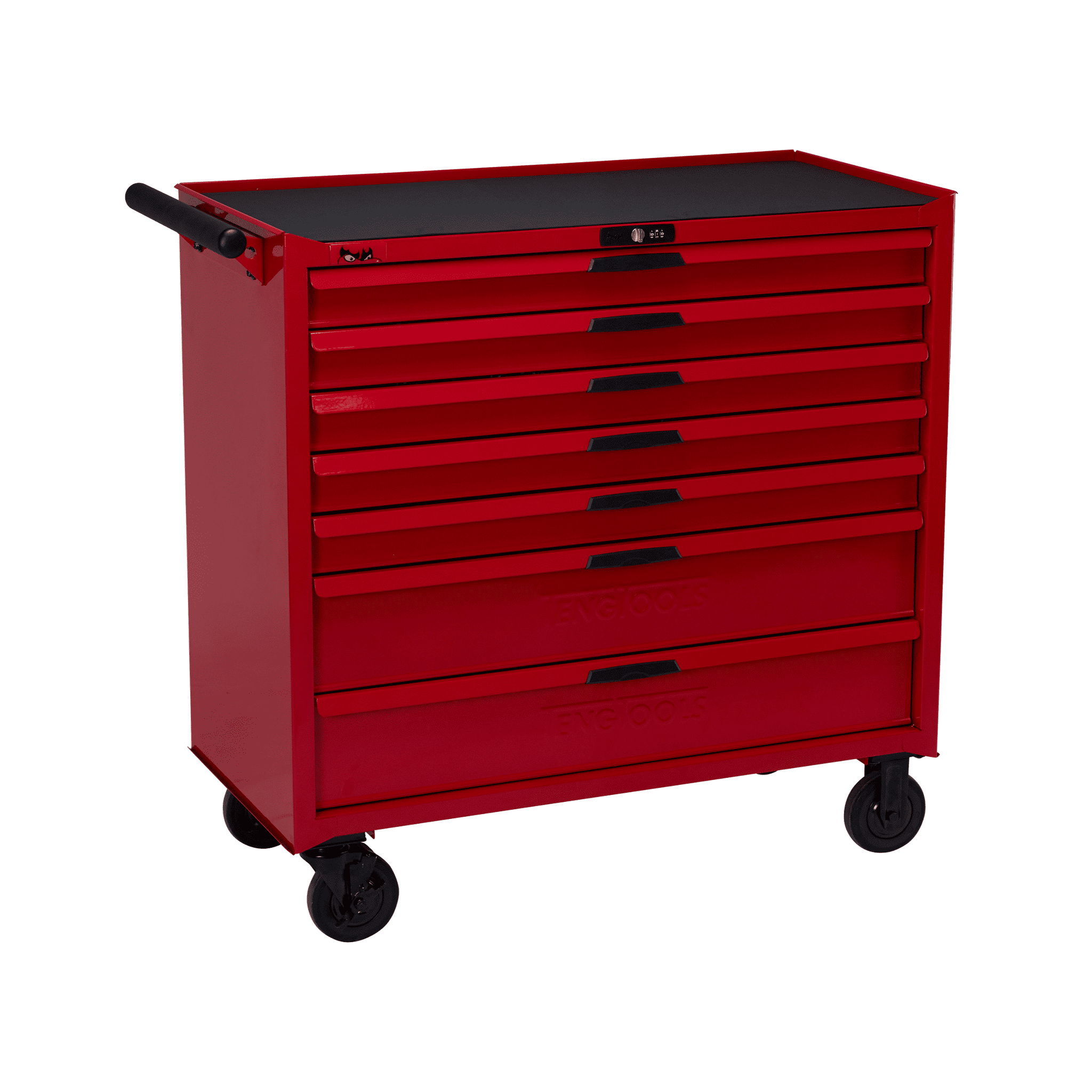 Teng Tools 7 Drawer 37 Inch Wide Heavy Duty Roller Cabinet Tool Chest ...