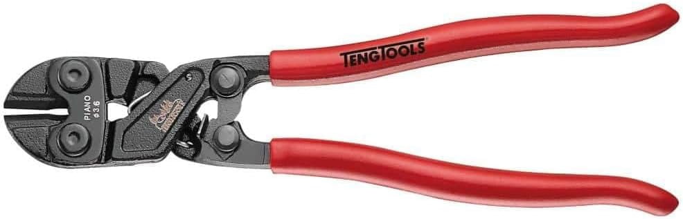Teng Tools 8 Inch Heavy Duty Mini Bolt Cutters With Vinyl Coated ...