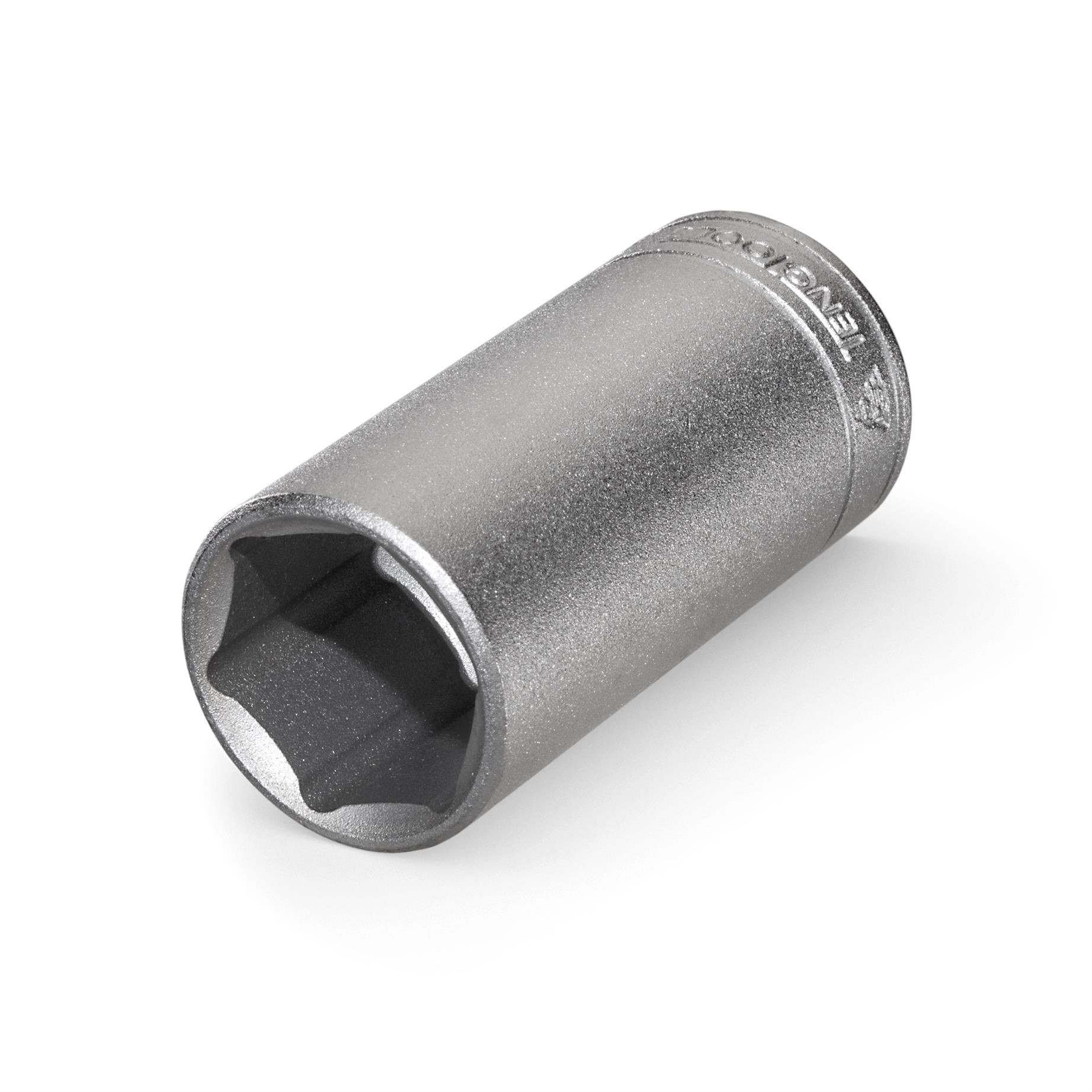 Teng Tools 9/32 Inch 6 Point SAE Deep 1/4 Inch Drive Chrome Vanadium ...