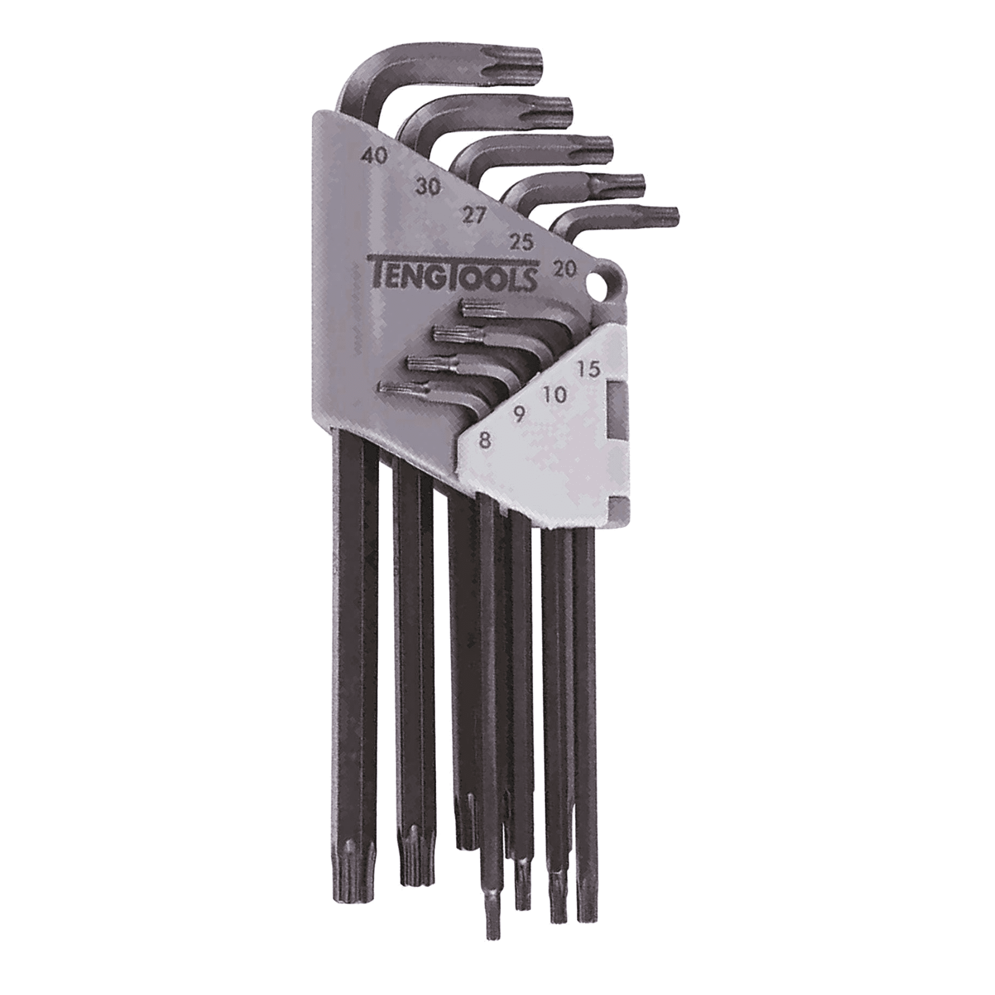 Teng Tools 9 Piece Black Industrial Grade Torx Key / Allen Wrench Set ...