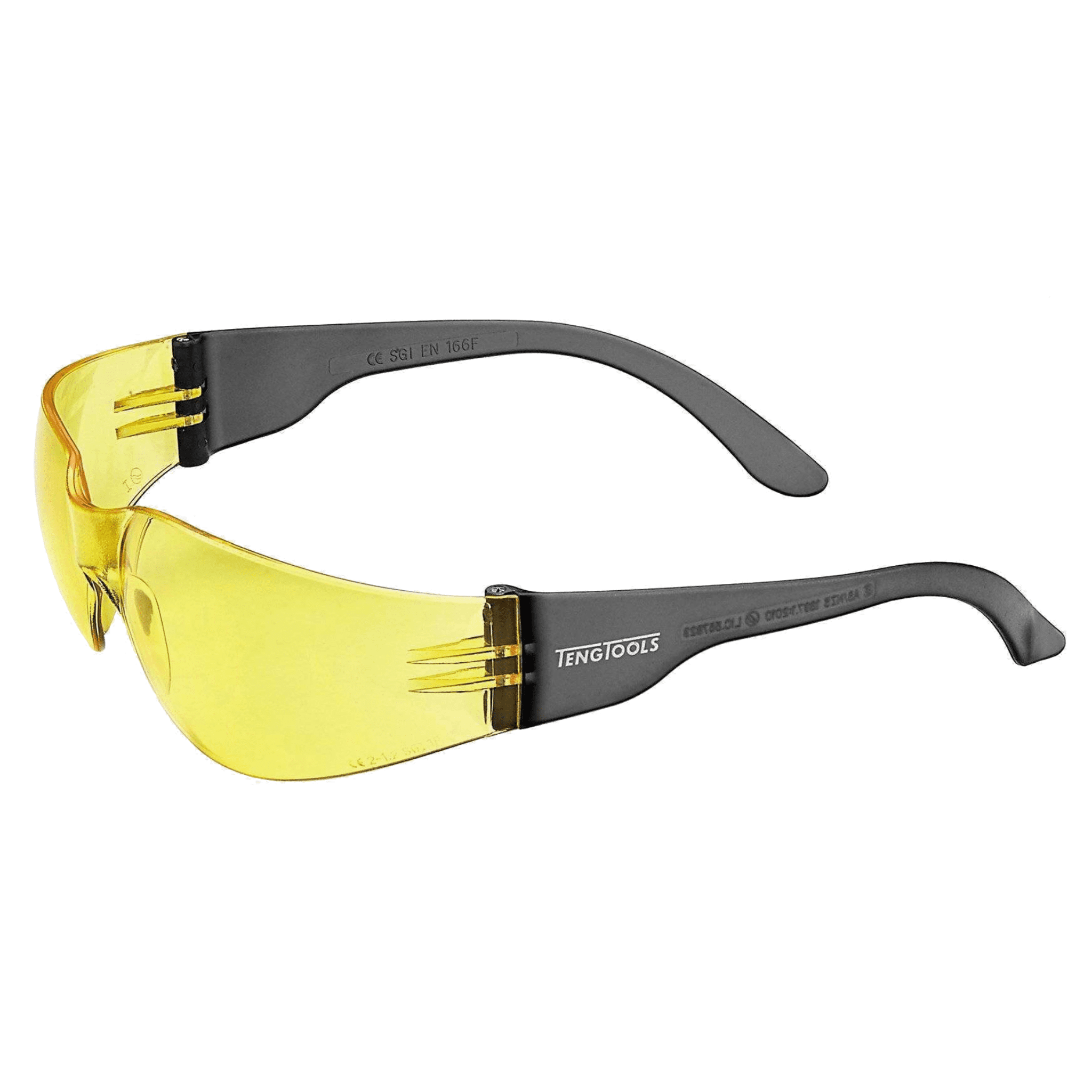 Teng Tools Anti Fog, Scratch Resistant Safety Glasses With Yellow ...