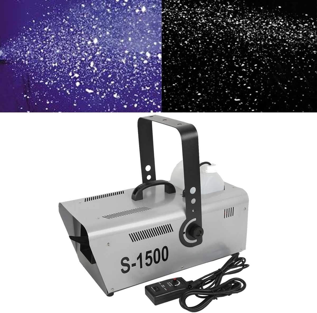 Tengchang 1500W Snow Machine Professional Stage DJ Party Snowflake ...