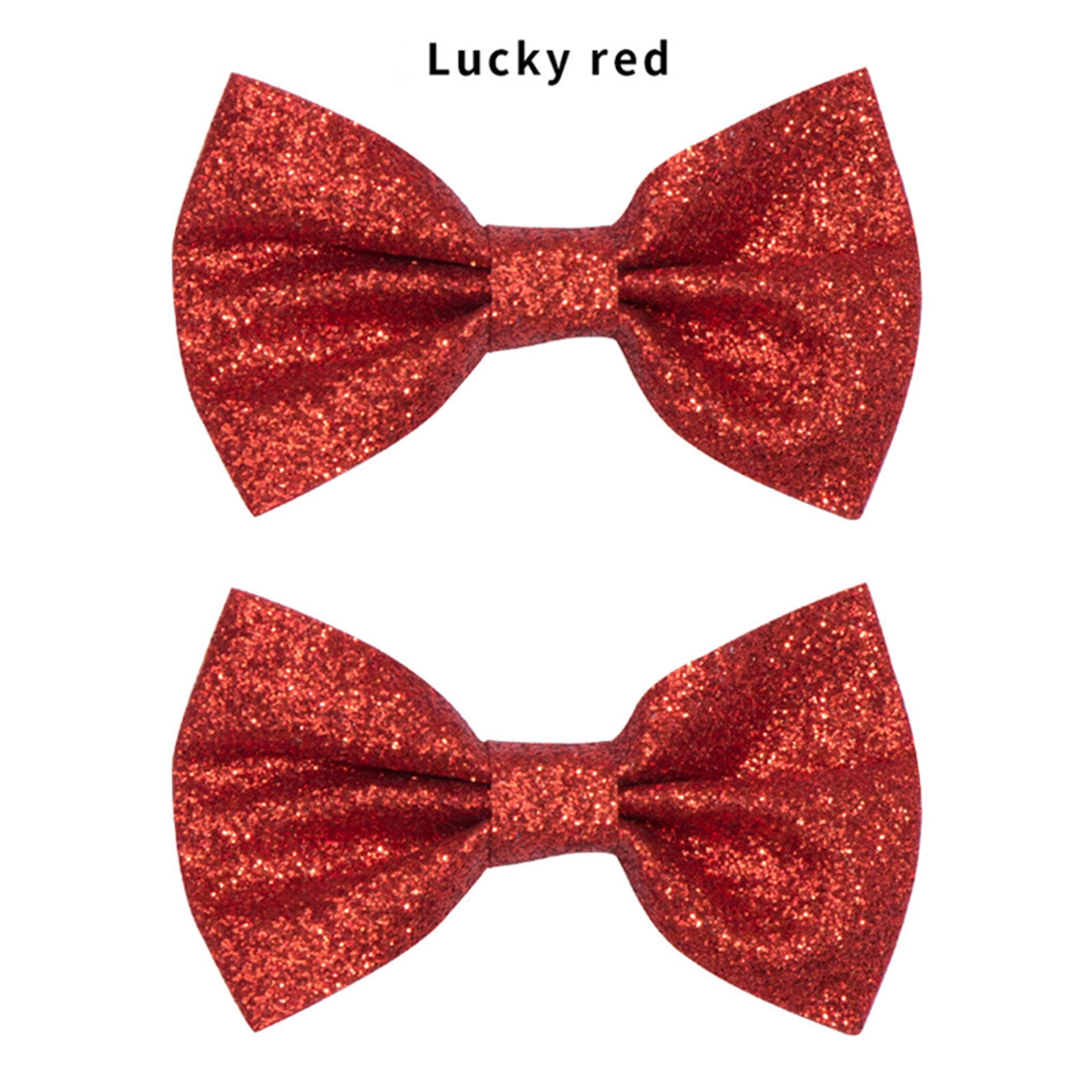 Tengma Girls Hair Accessories Girls Solid BlingBling Baby Bow Hair ...