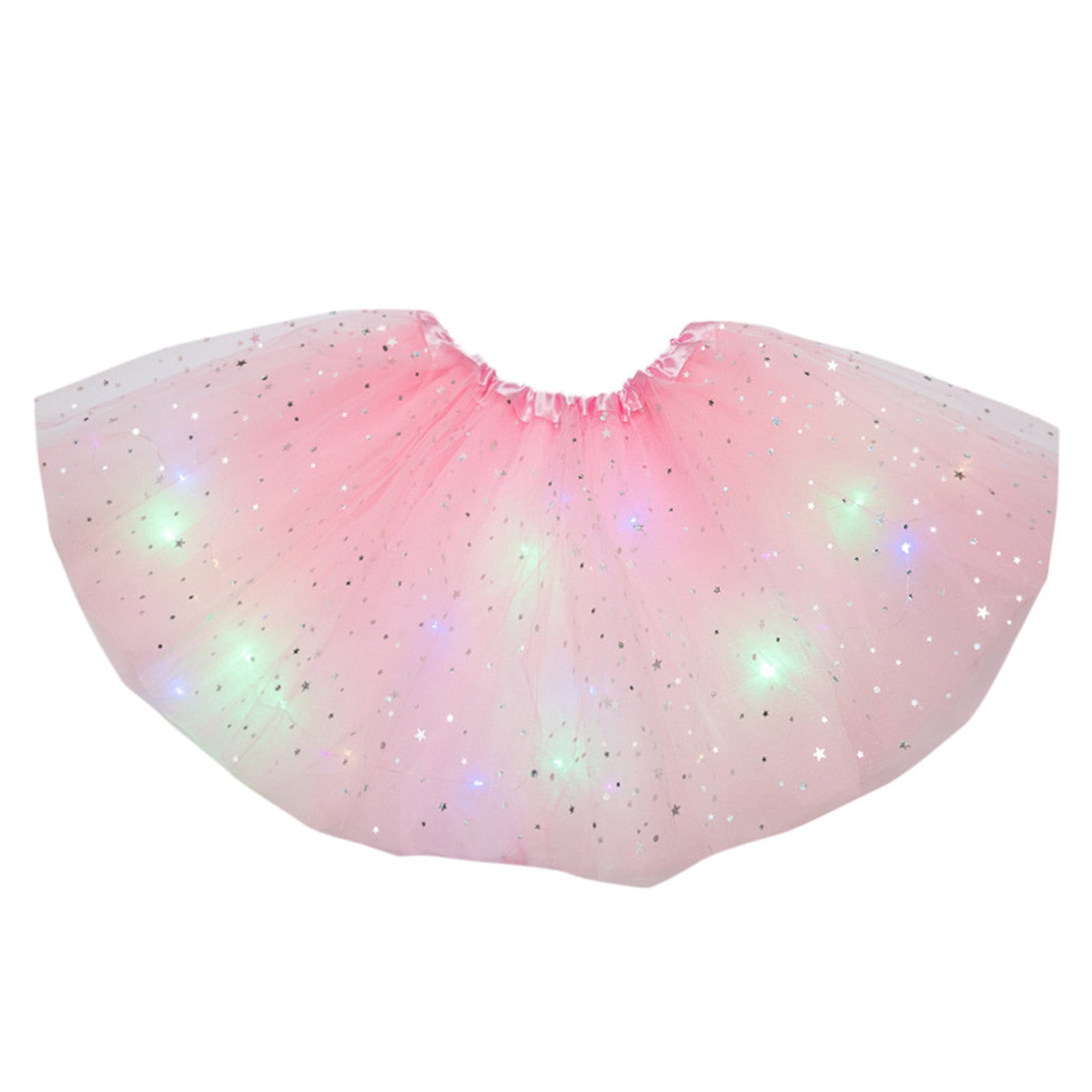 Tengma Toddler Girl Clothes Girls' Tutu Skirt LED Tulle Skirt Children ...