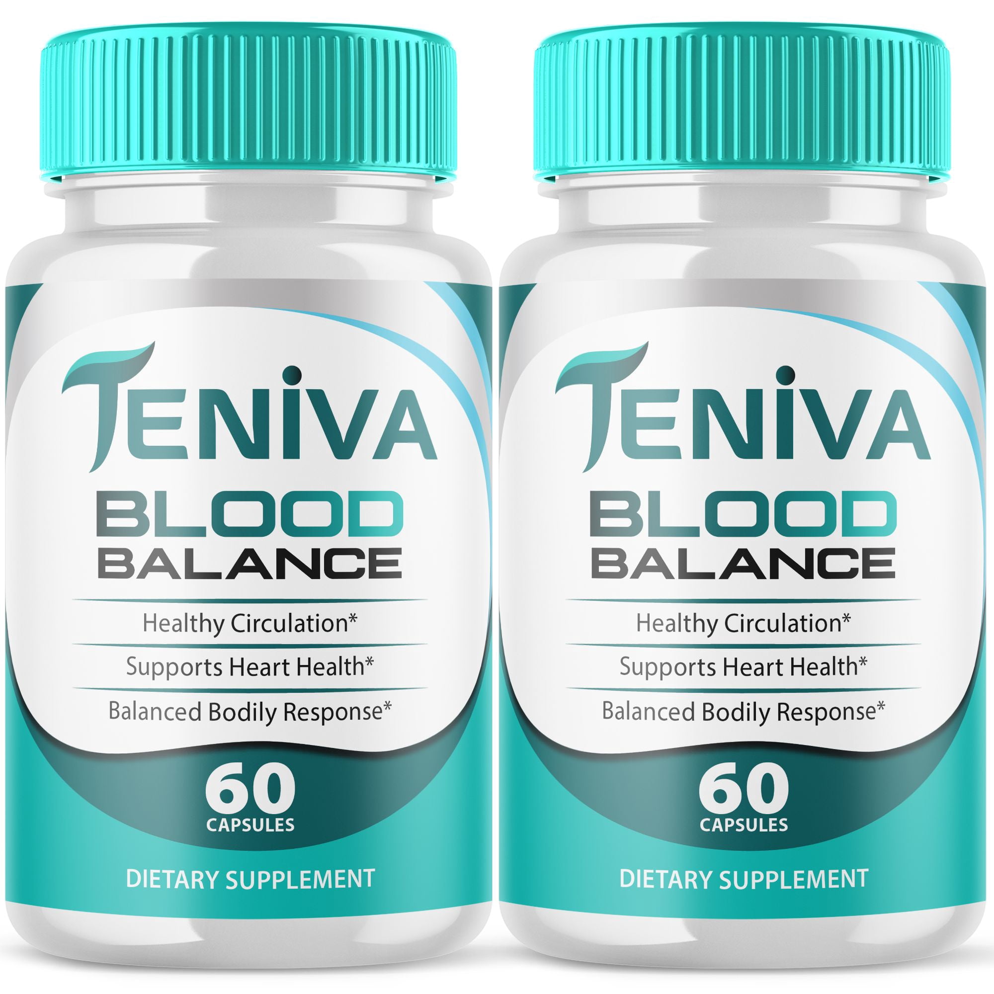 Teniva Blood Balance Support Pills Advanced Formula Vitamin Supplement ...
