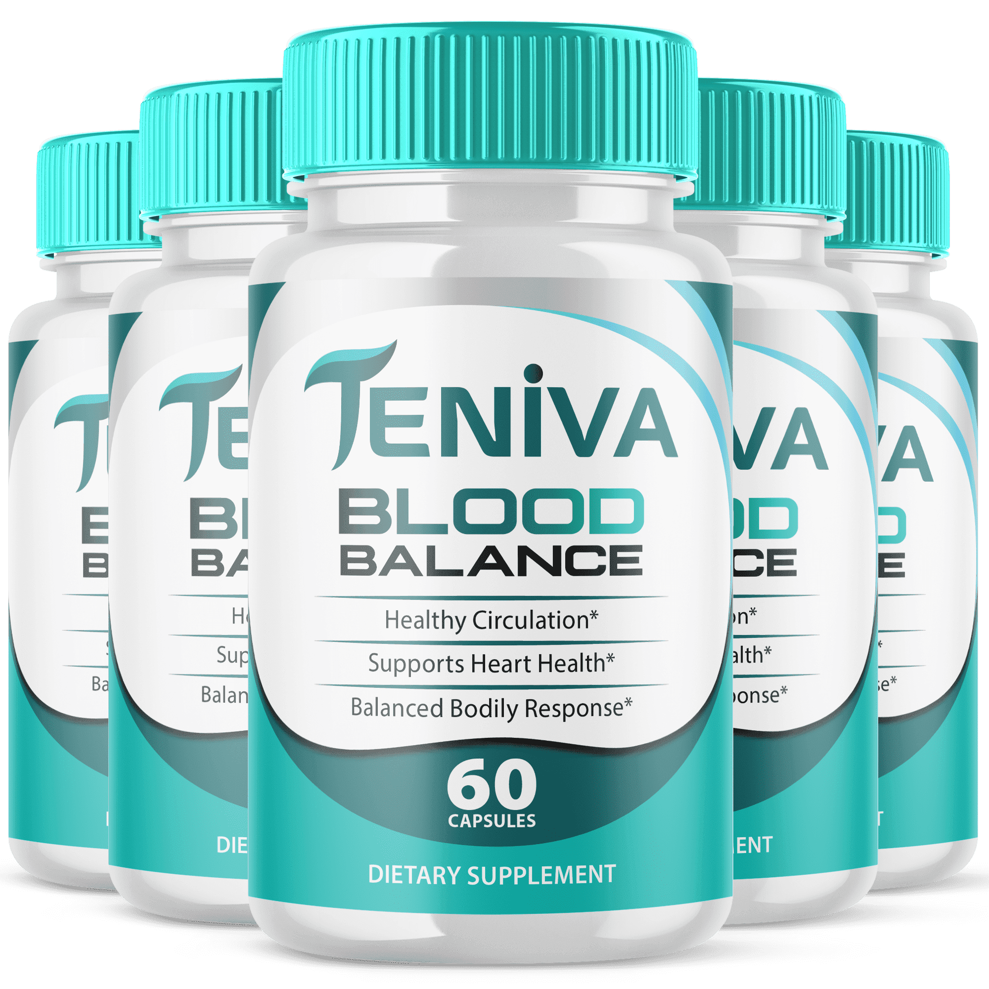 Teniva Blood Balance Support Pills Advanced Formula Vitamin Supplement ...
