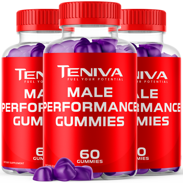 Teniva Gummies Advanced Formula All Natural Vitamin Supplement 180 ...