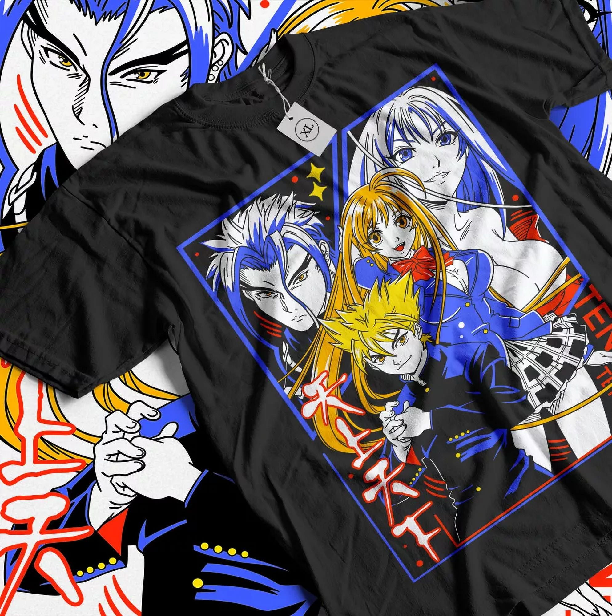 Tenjou Tenge T-Shirt Anime Woman T-Shirt Manga Gift Shirt All Size Hot ...