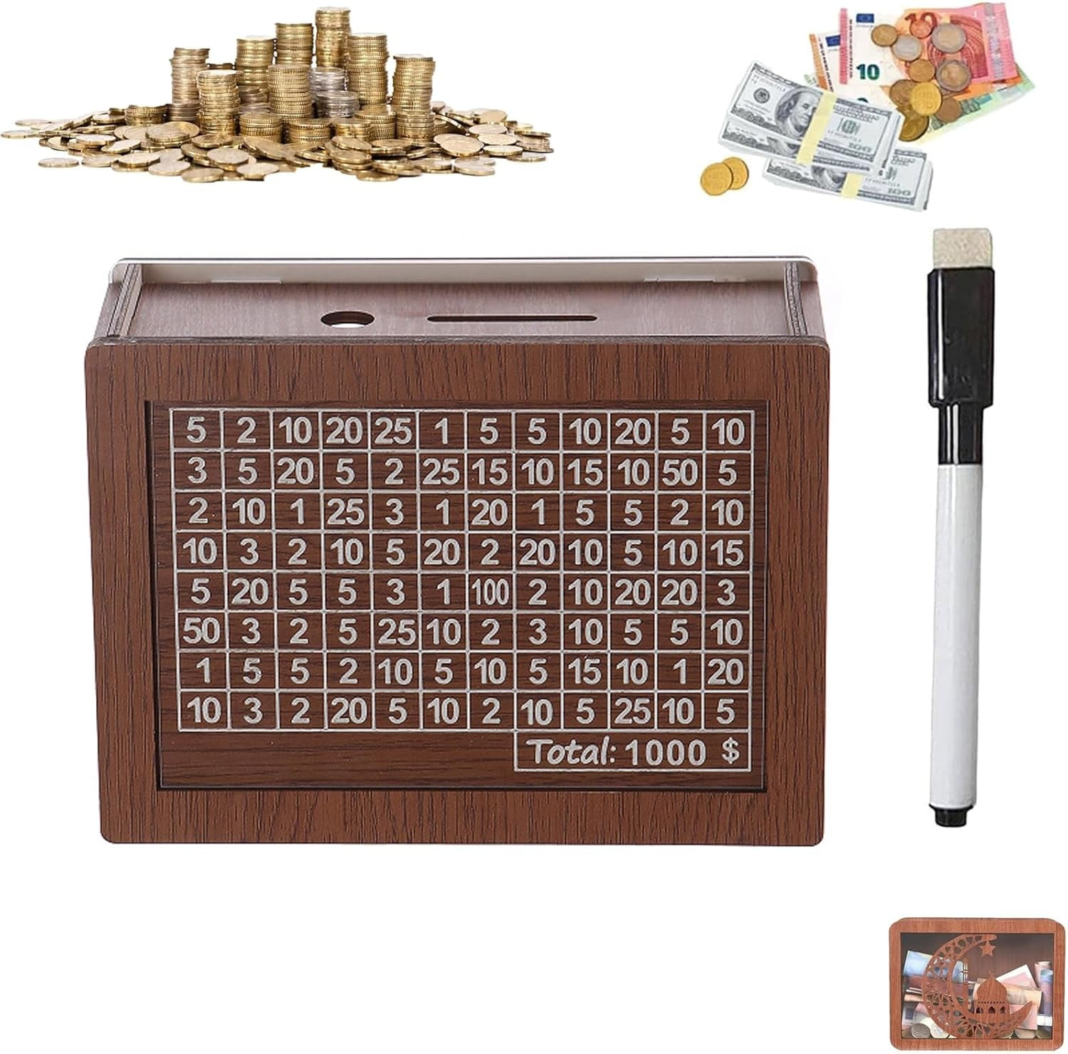 Tenkaybox, Tenkay Savings Box, Tenkaybox for Saving Money, 10000 ...