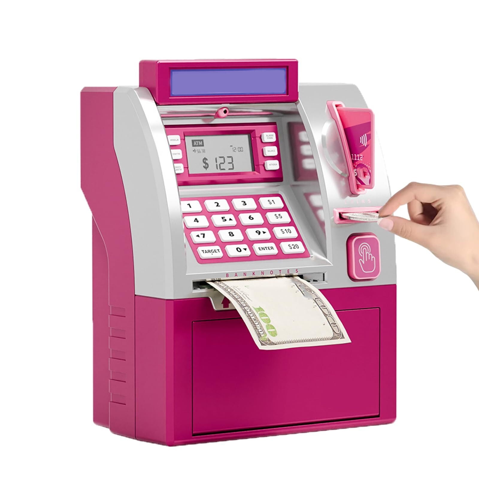 Tenkaybox, Tenkaybox Smart ATM Piggy Bank, Electronic Money Saving Bank ...