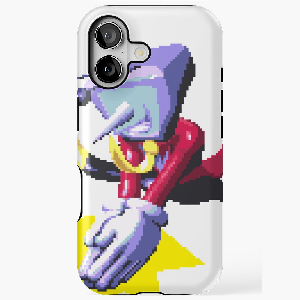 Tenna Smash Meme Retro Pixel Cartoon Graphic Case for iPhone 11 to 17 ...