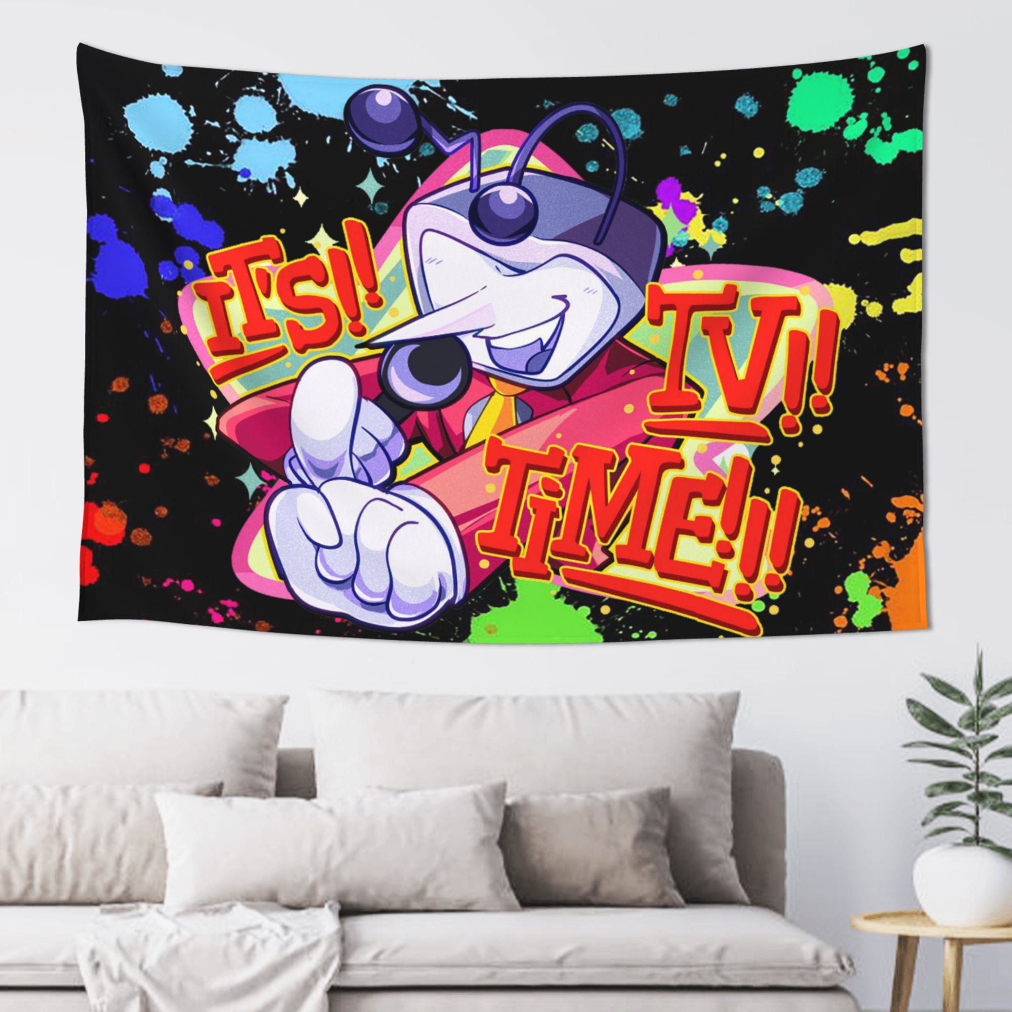 Tenna TV Time Deltarune Tapestry Banner 60 X 40 inch Decor Art ...