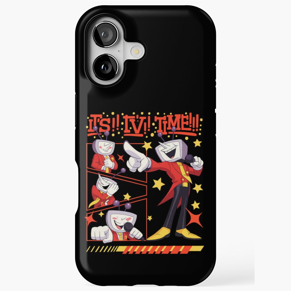Tenna TV Time Meme Gamer Cartoon Retro Case for iPhone 11 12 13 14 15 ...