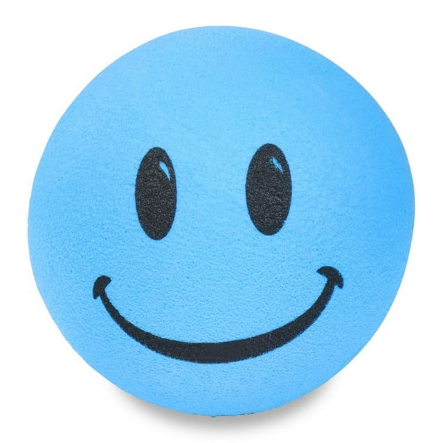 Tenna Tops Blue Smiley Happy Face Car Antenna Topper / Rear View Mirror ...