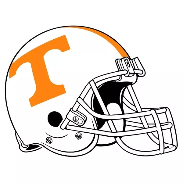 Tennessee College Football Helmet Emblem Sticker Baseball Sticker ...