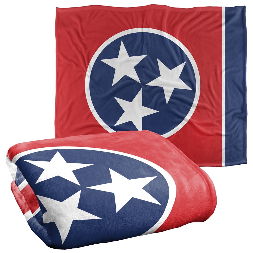 Tennessee Flag Officially Licensed Silky Touch Super Soft Throw Blanket ...