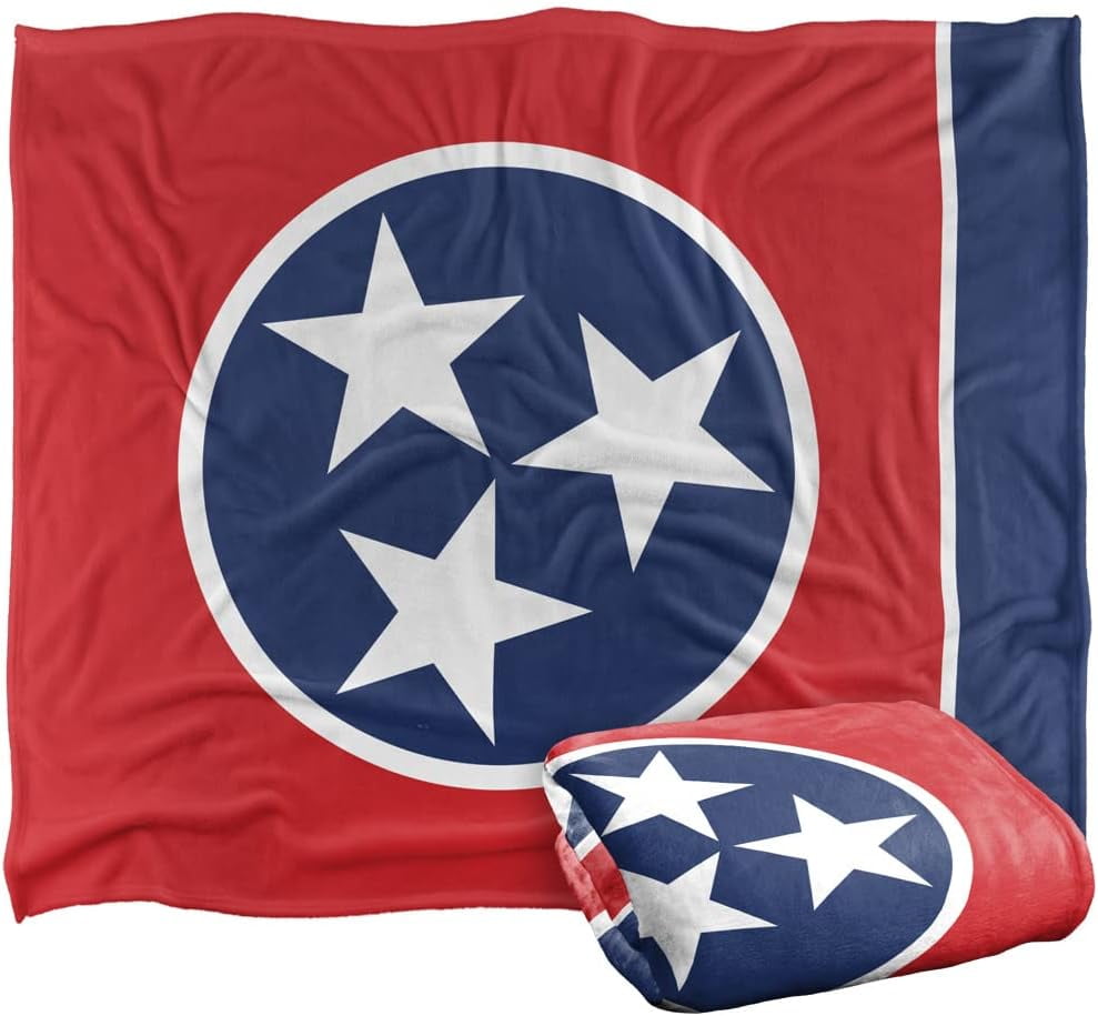 Tennessee Flag Officially Licensed Silky Touch Super Soft Throw Blanket ...