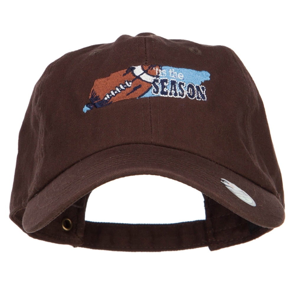 Tennessee Football State Map Embroidered Unstructured Cap - Brown OSFM ...