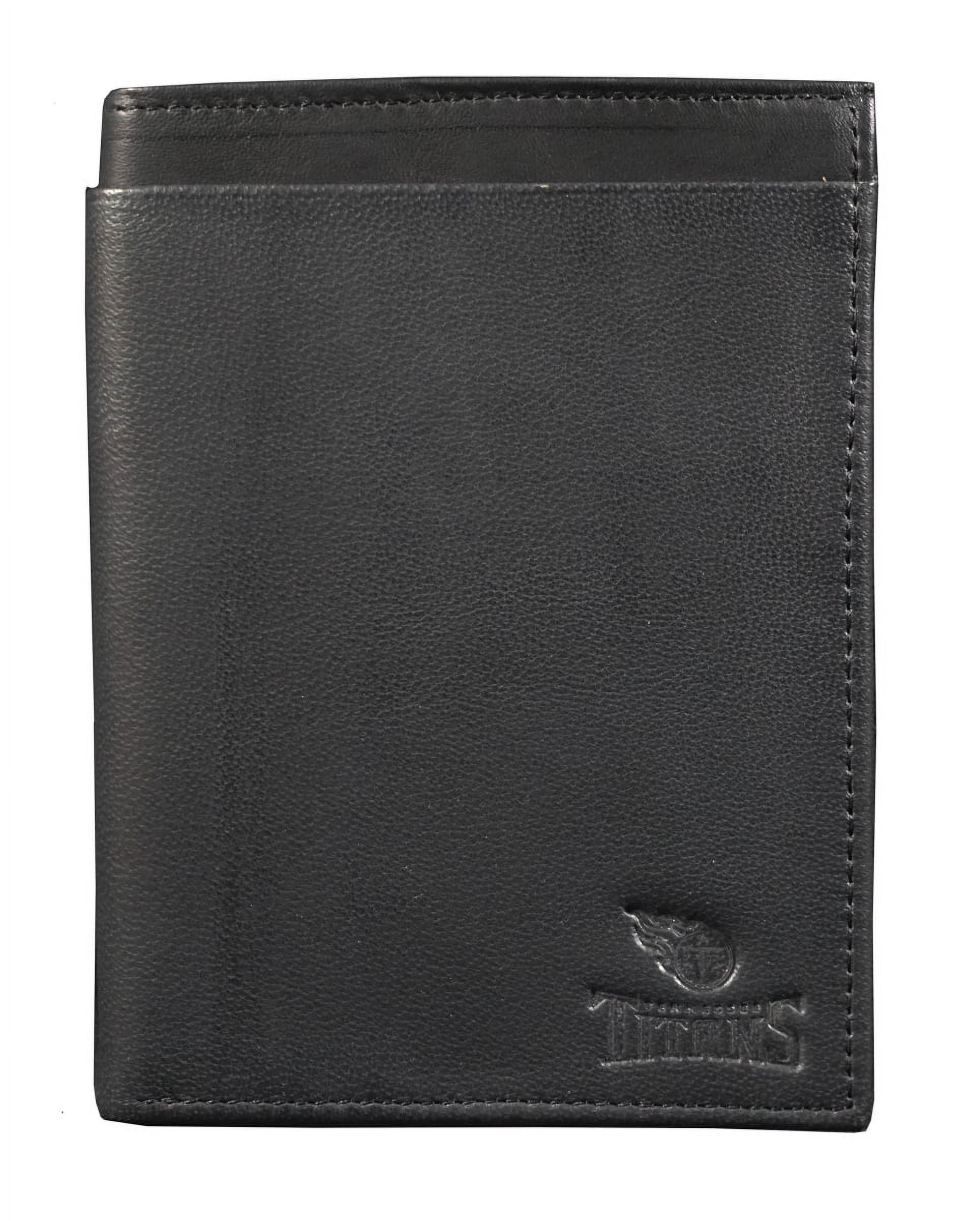 Tennessee Football Titans Black Leather RFID Blocking Passport Holder ...