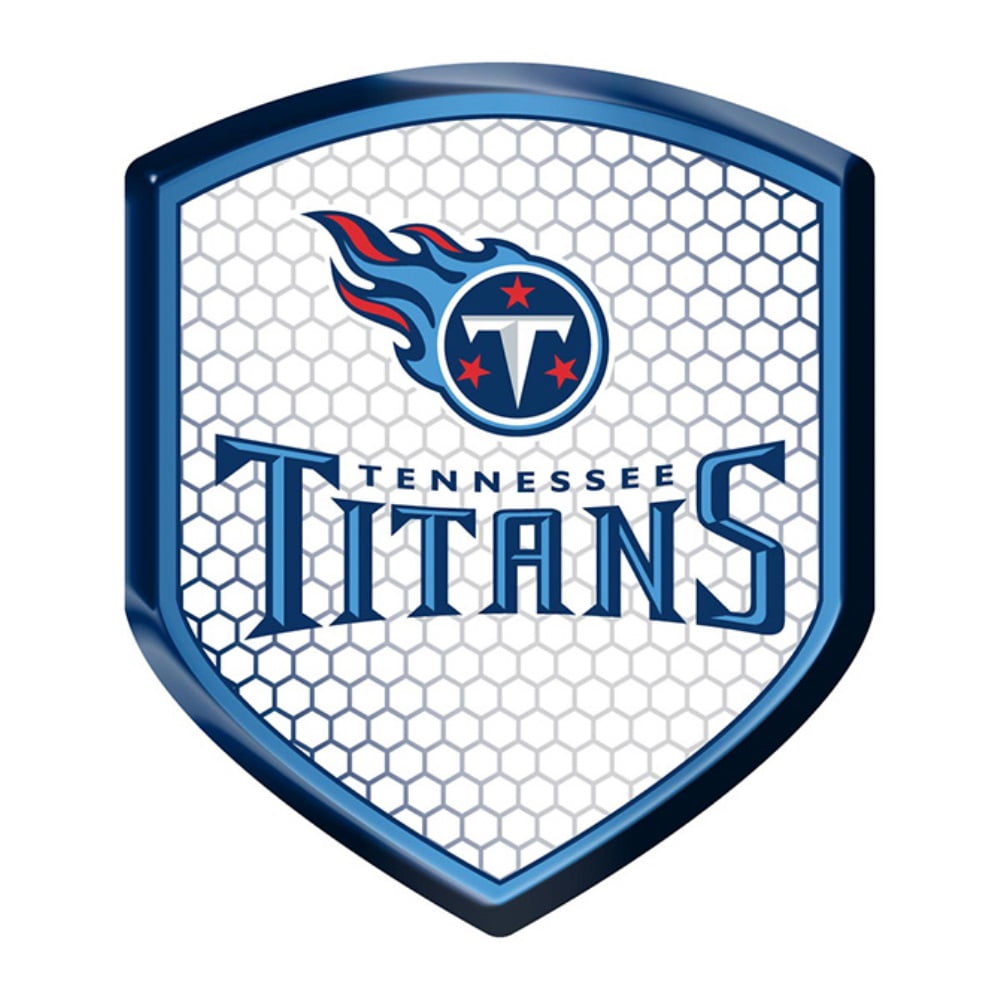 Tennessee Football Titans Reflector Shield Emblem - Peel & Stick Decal ...