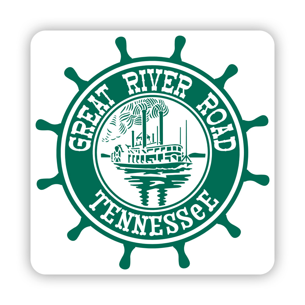 Tennessee Great River Road Highway Sign Sticker Decal - Self Adhesive ...