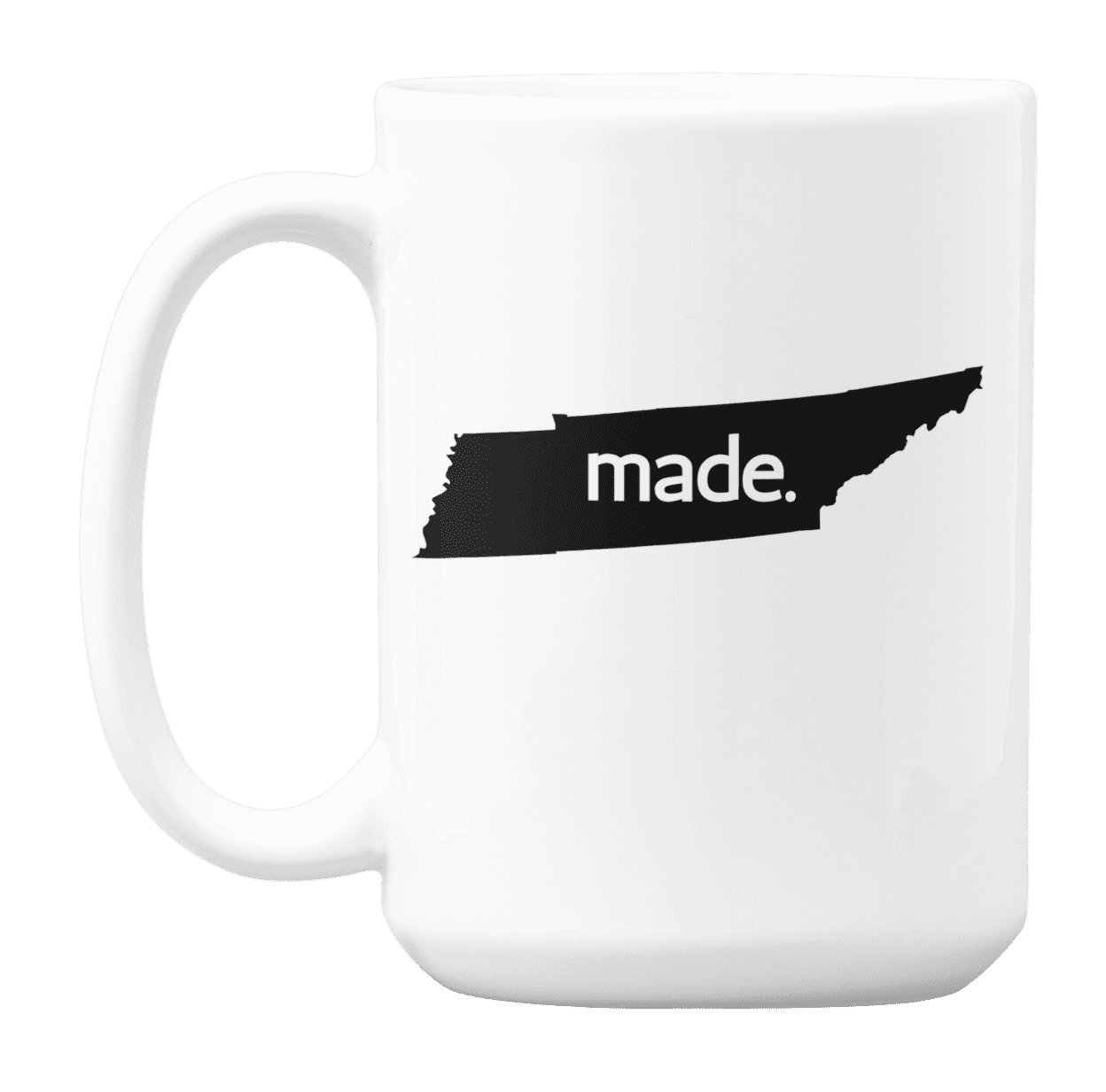 Tennessee Made & TN USA State Map, US Citizen Coffee & Tea Mug Cup ...