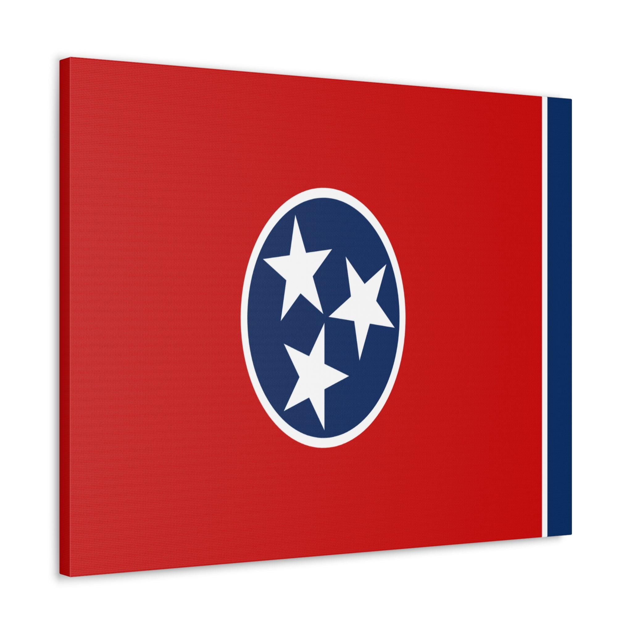 Tennessee State Flag Canvas Vibrant Wall Art Unframed Home Decor ...