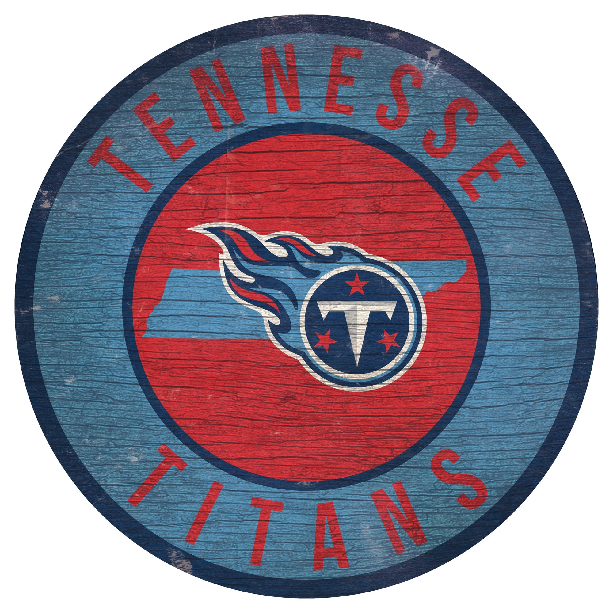 Tennessee Titans 12'' x 12'' State Circle Sign - Walmart.com