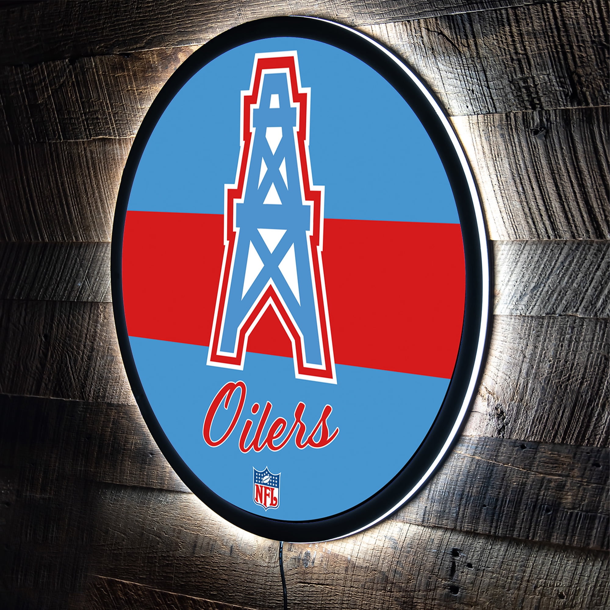 Tennessee Titans 23" LED Retro Logo Round Wall Sign - Walmart.com