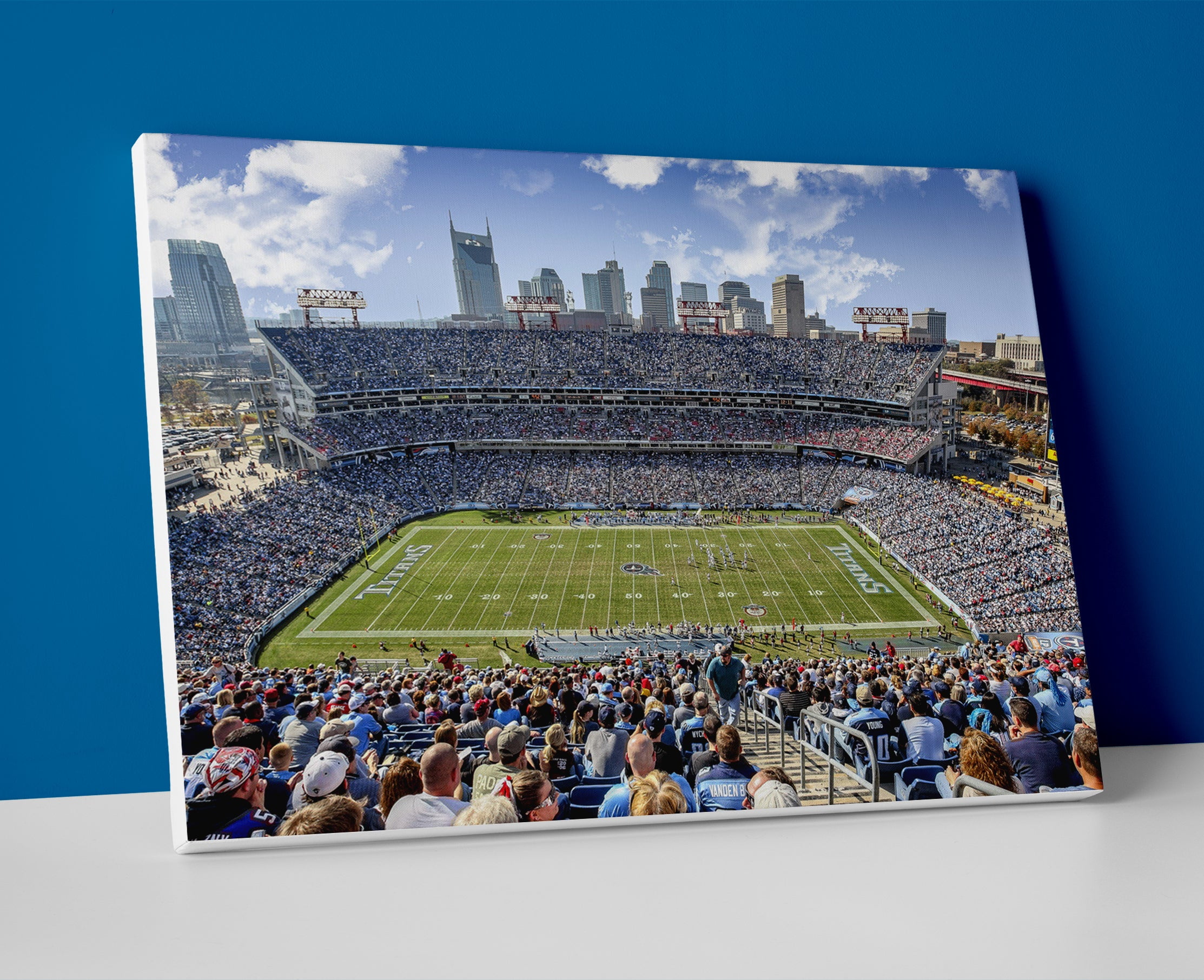 Tennessee Titans Stadium Poster or Wrapped Canvas - Walmart.com