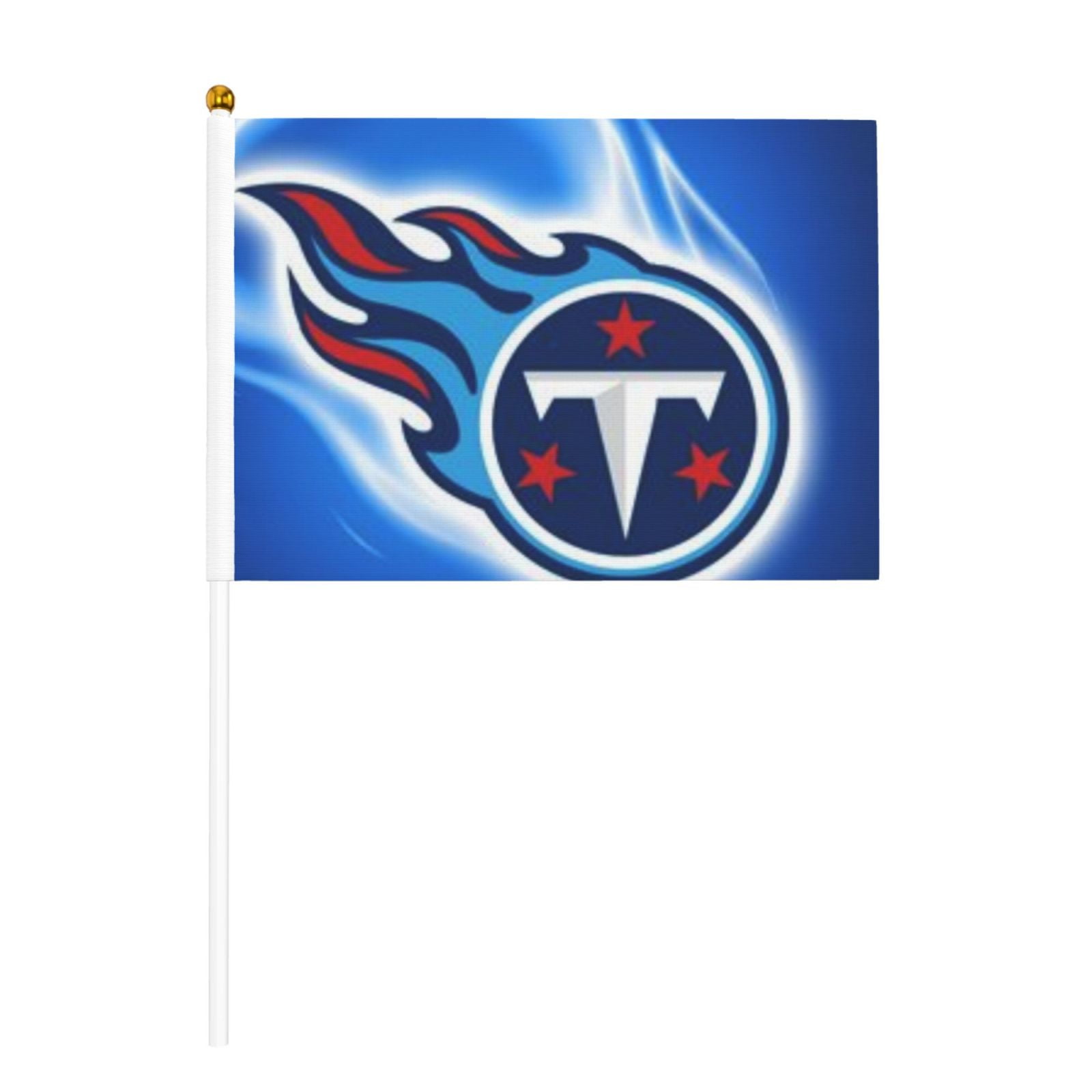 Titans Football Team support double-sided hand-waved flag 5.5x8.2in ...