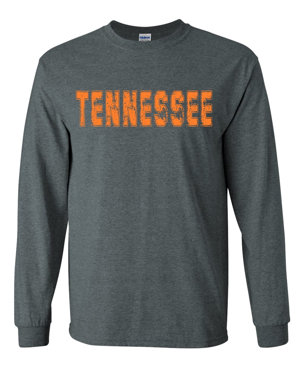 Tennessee Tshirt Football Team Color Tennessee Orange Distressed ...