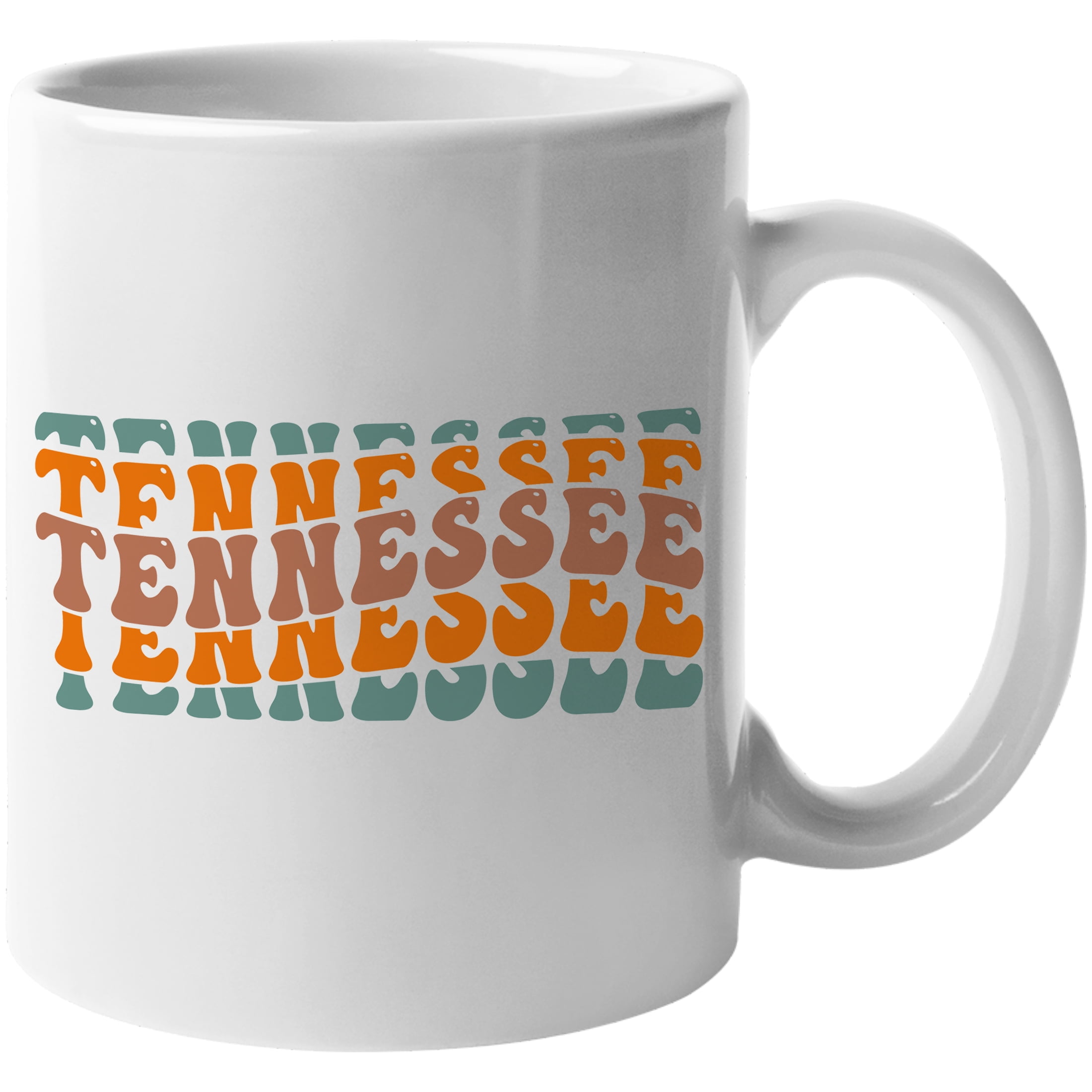 Tennessee, United States of America, USA or US State Themed, Groovy ...