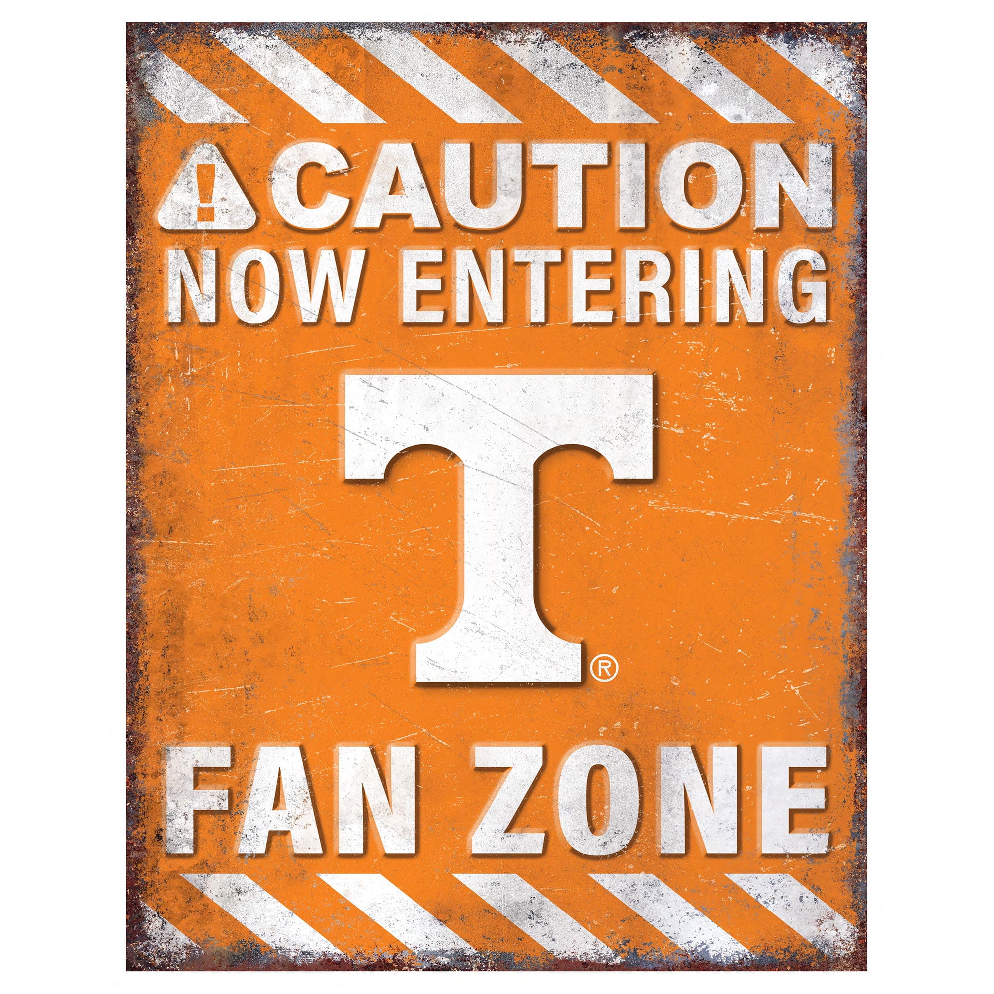 Tennessee Volunteers 13" x 20" Fan Zone Metal Sign - Walmart.com