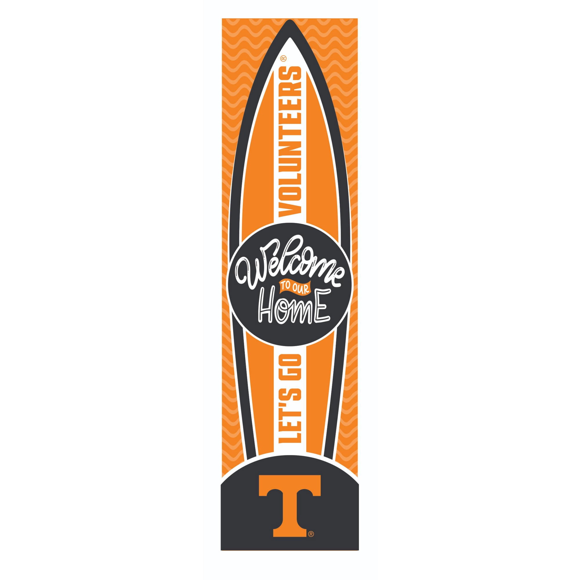 Tennessee Volunteers 47" Surfboard Summer Porch Leaner Welcome Wall ...