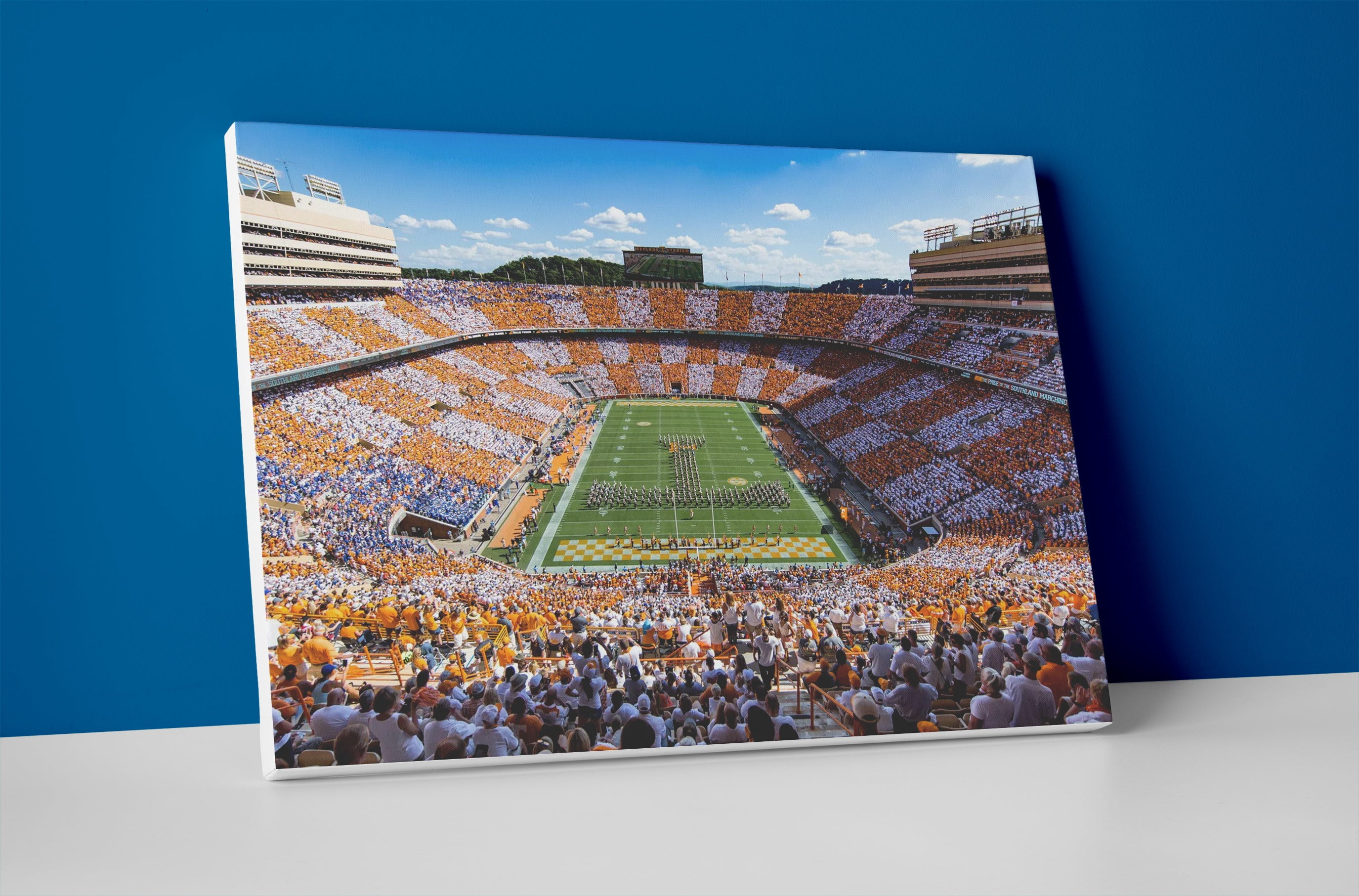 Tennessee Volunteers Football Stadium Poster or Wrapped Canvas ...